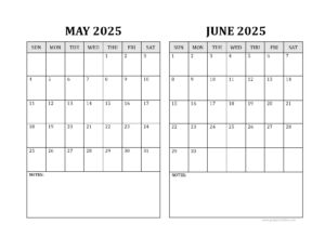 Printable 2025 Calendars | Free Templates
