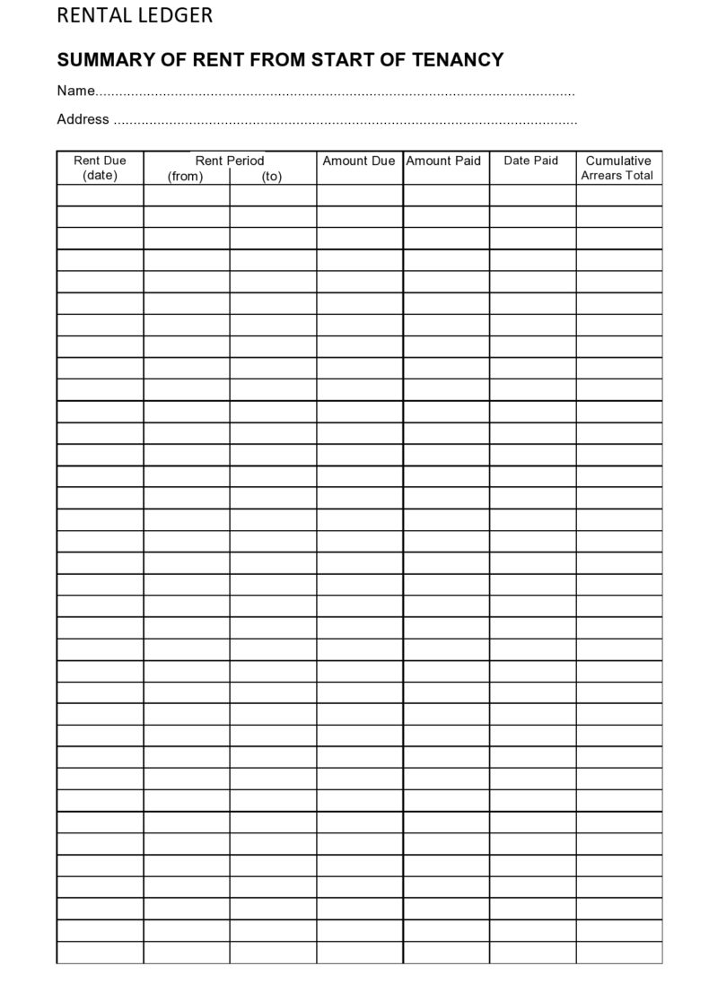 Printable Rental Ledger Template | Free Editable - Grab Printables ...